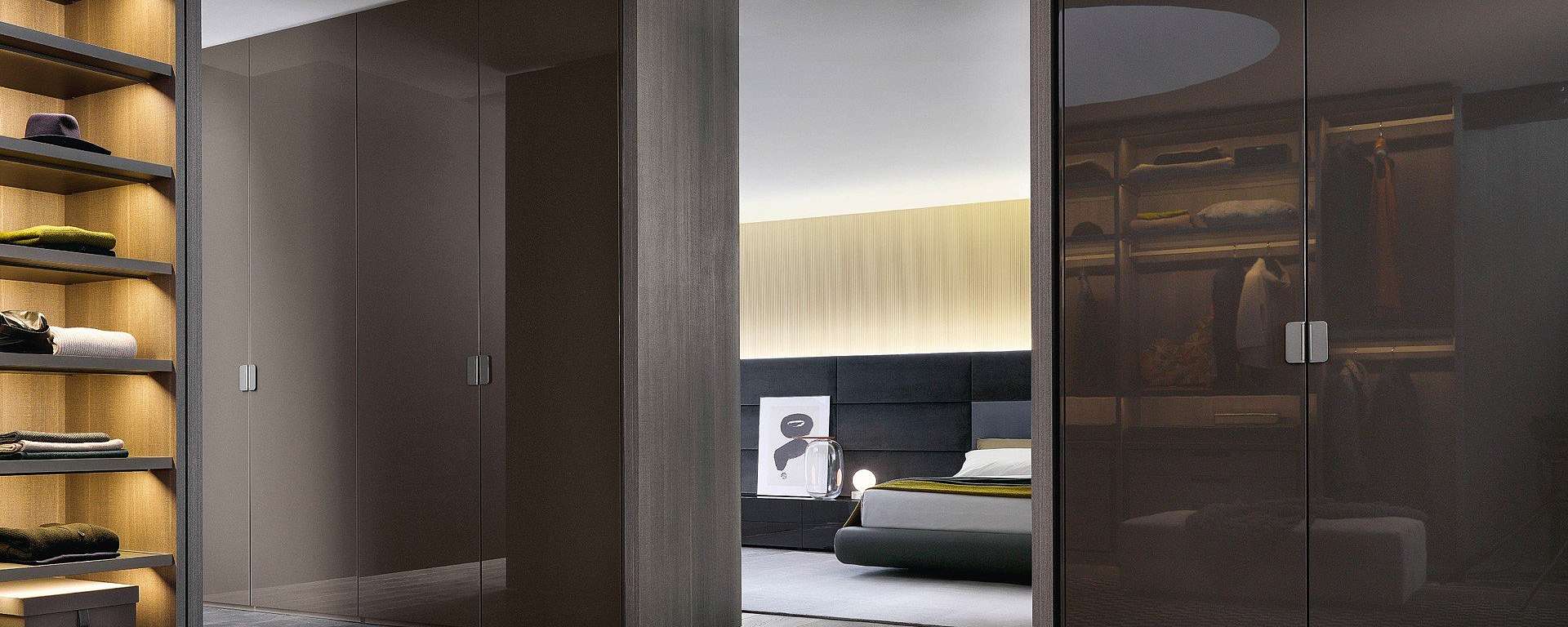 SENZAFINE ARMADIO, Sistemi notte | Poliform